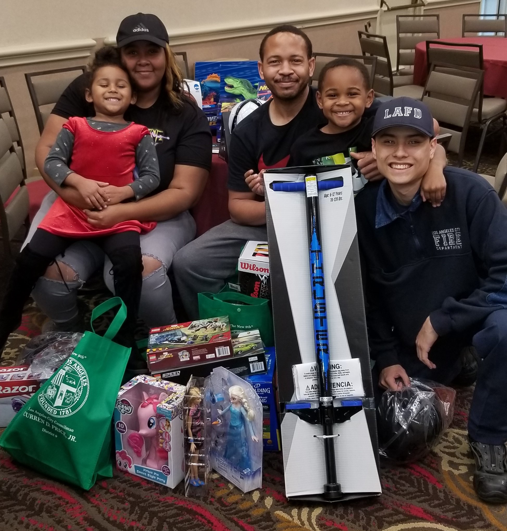 Smiles Delivered | Los Angeles Fire Department