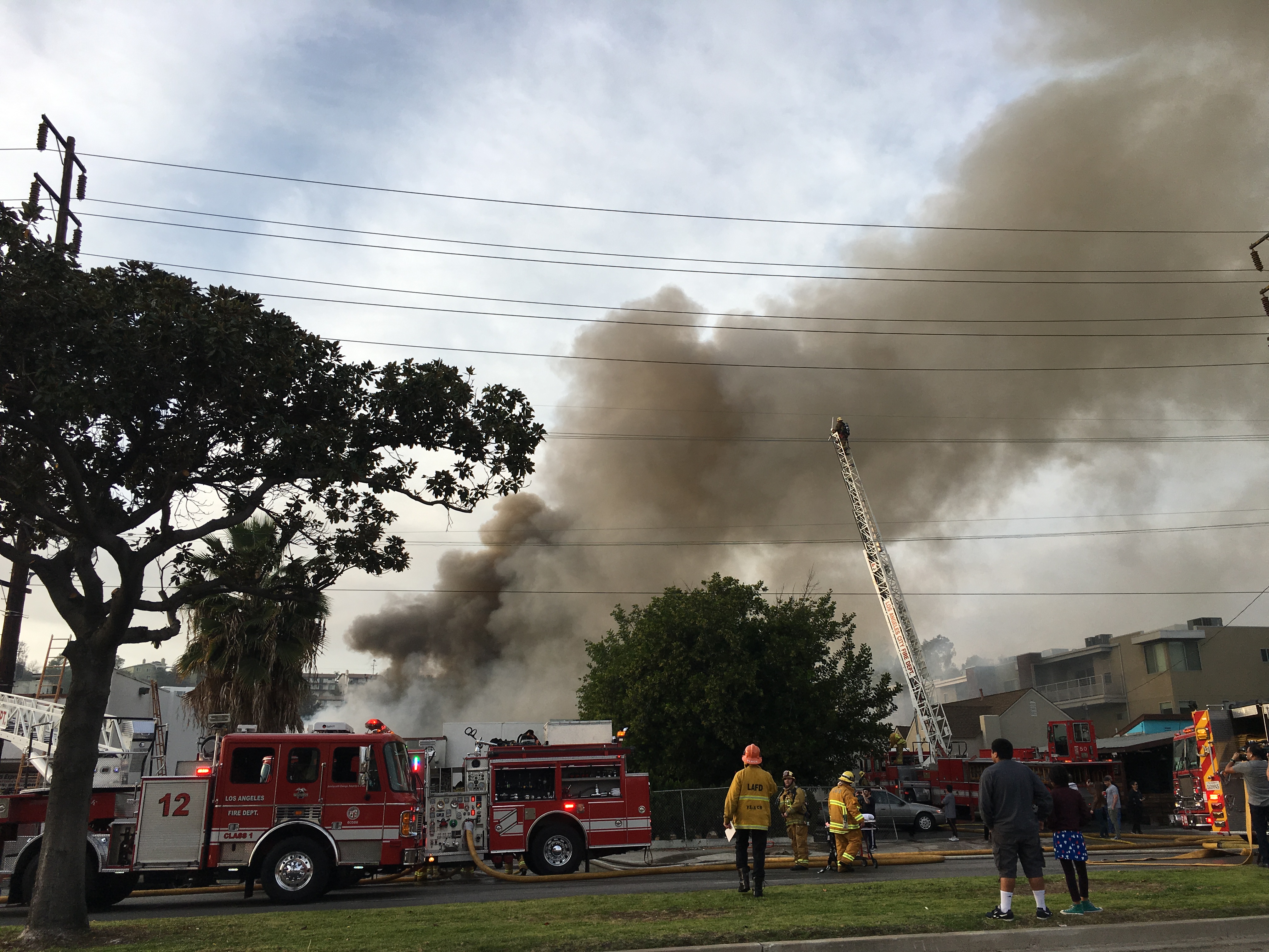 Greater Alarm Commercial Fire in Eagle Rock | Los Angeles Fire Department