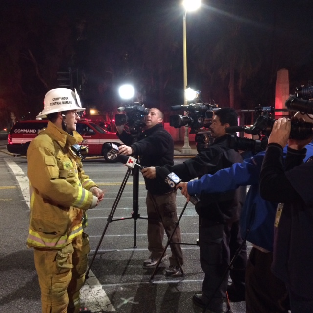 Late Night Strip Mall Fire Destroys Several Businesses | Los Angeles ...