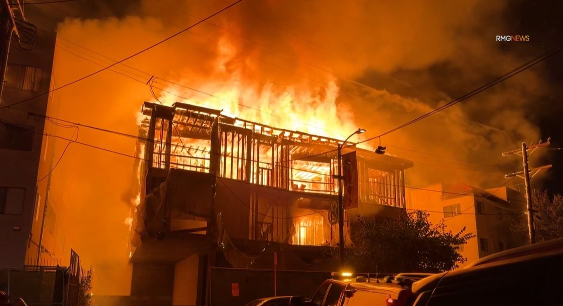 Major Emergency Fire in Chinatown | Los Angeles Fire Department